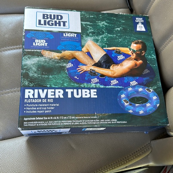 bud light | Other | Bud Light River Tube With Handles And Cup Holder 25 ...